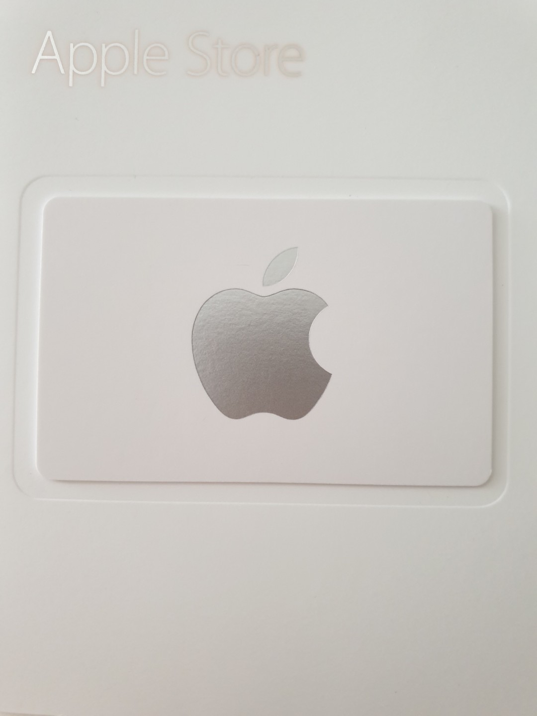Apple store gift card worth $599, Tickets & Vouchers, Vouchers on Carousell