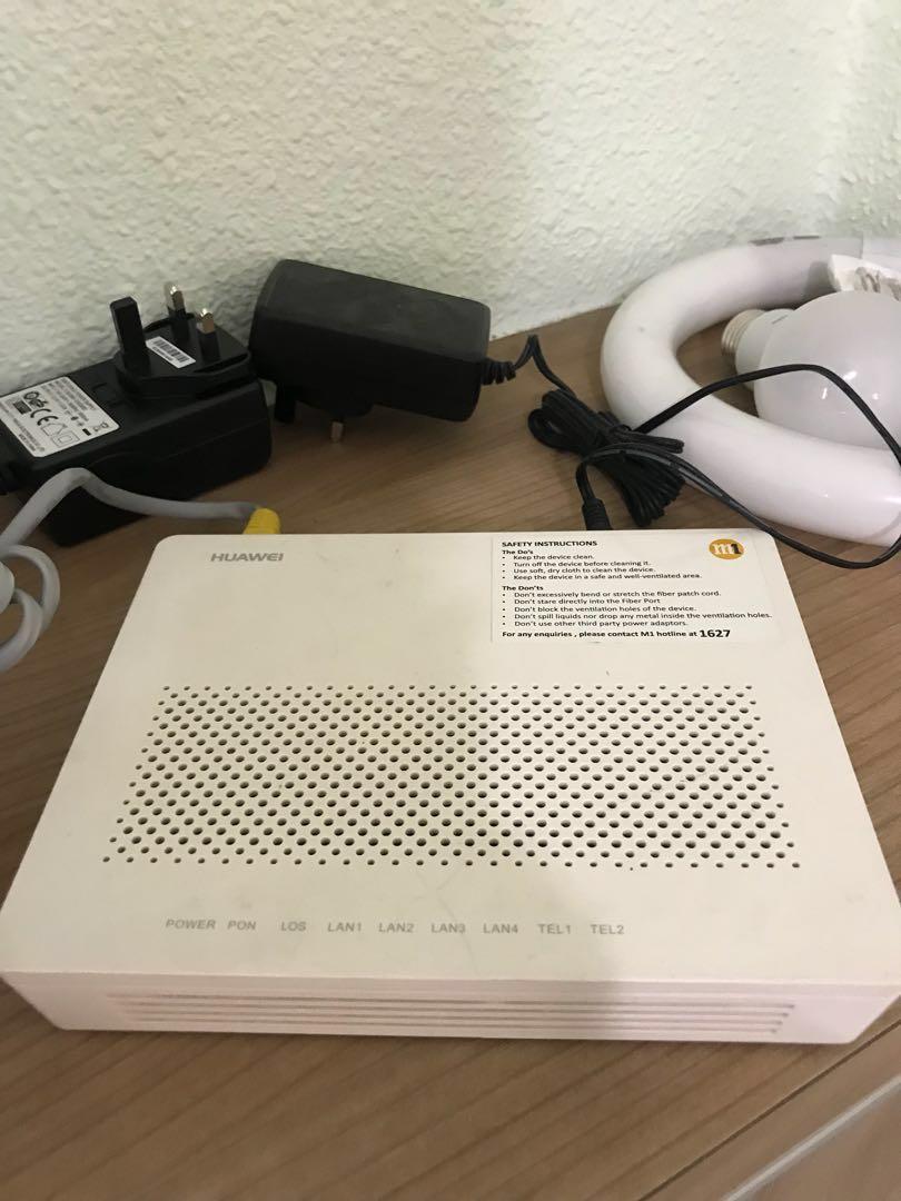 Asus Wifi Router & Huawei GPON Terminal, Computers & Tech, Parts ...