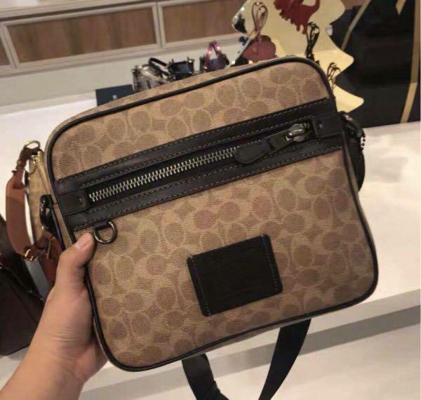 Authentic Coach Men sling, Men's Fashion, Bags, Sling Bags on Carousell