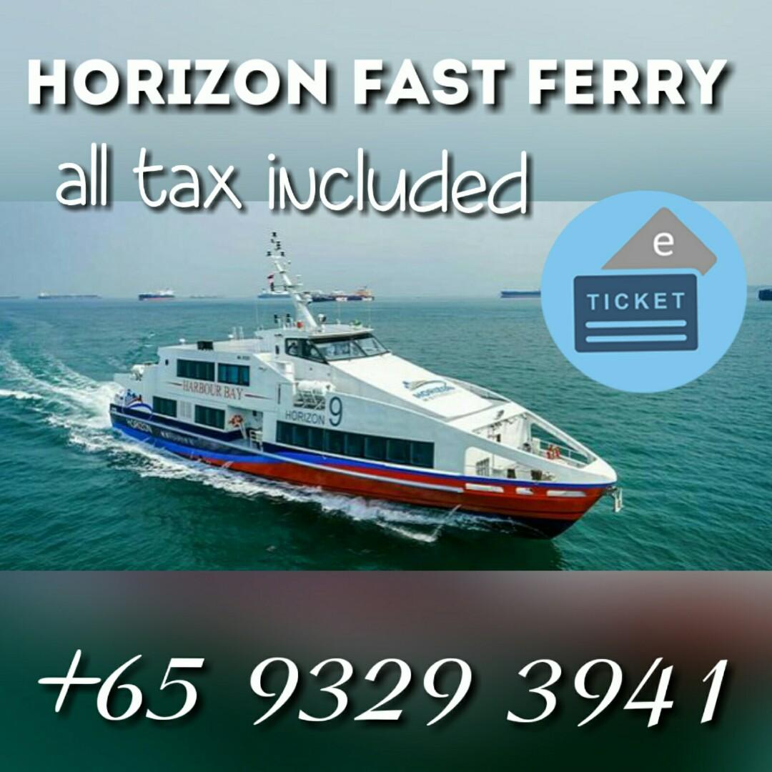 Batam SG Horizon Ferry to Harbourbay, Tickets & Vouchers, Vouchers on ...