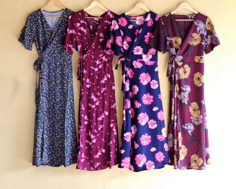 Big Size Overlap Dress, Women's Fashion, Dresses & Sets, Dresses on ...