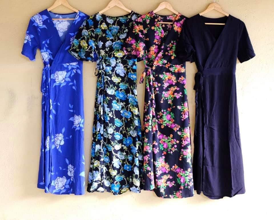 Big Size Overlap Dress, Women's Fashion, Dresses & Sets, Dresses on ...
