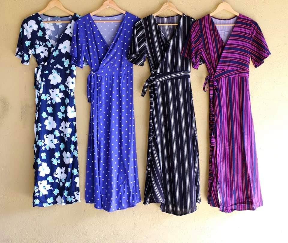 Big Size Overlap Dress, Women's Fashion, Dresses & Sets, Dresses on ...