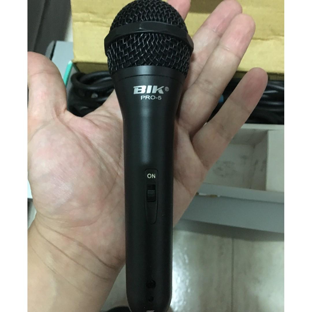BIK Pro-5 Microphone, Made in Japan (Brand NEW), Hobbies & Toys, Music ...