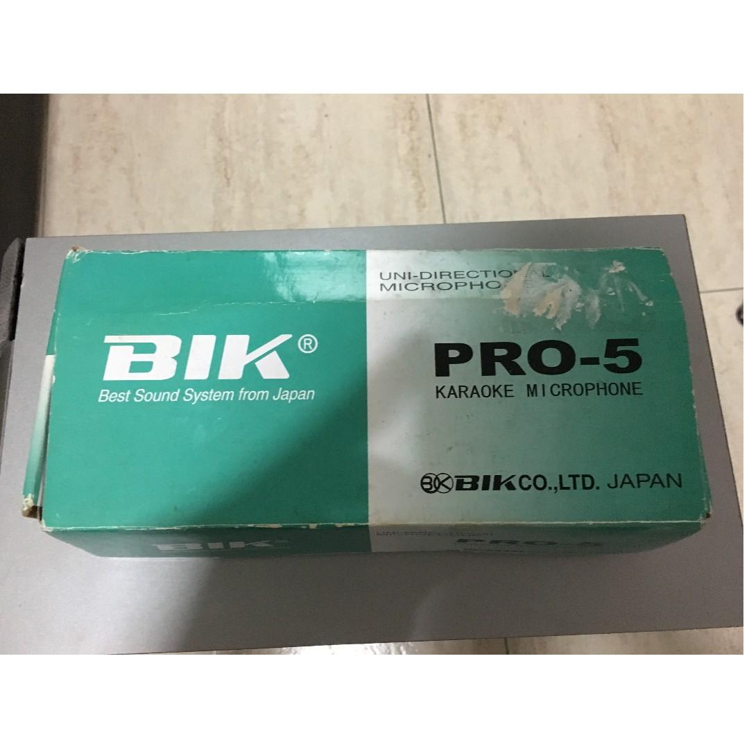BIK Pro-5 Microphone, Made in Japan (Brand NEW), Hobbies & Toys, Music ...