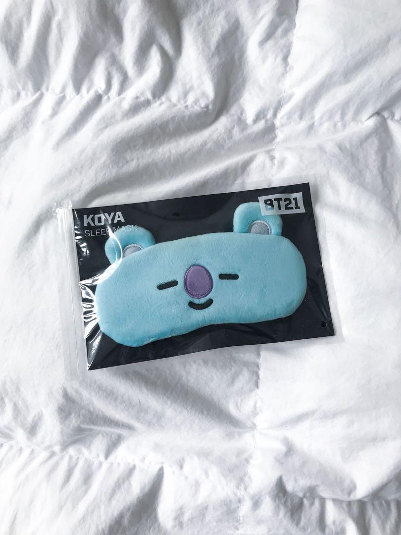 BT21 Koya Sleep Mask, Hobbies & Toys, Memorabilia & Collectibles, K ...