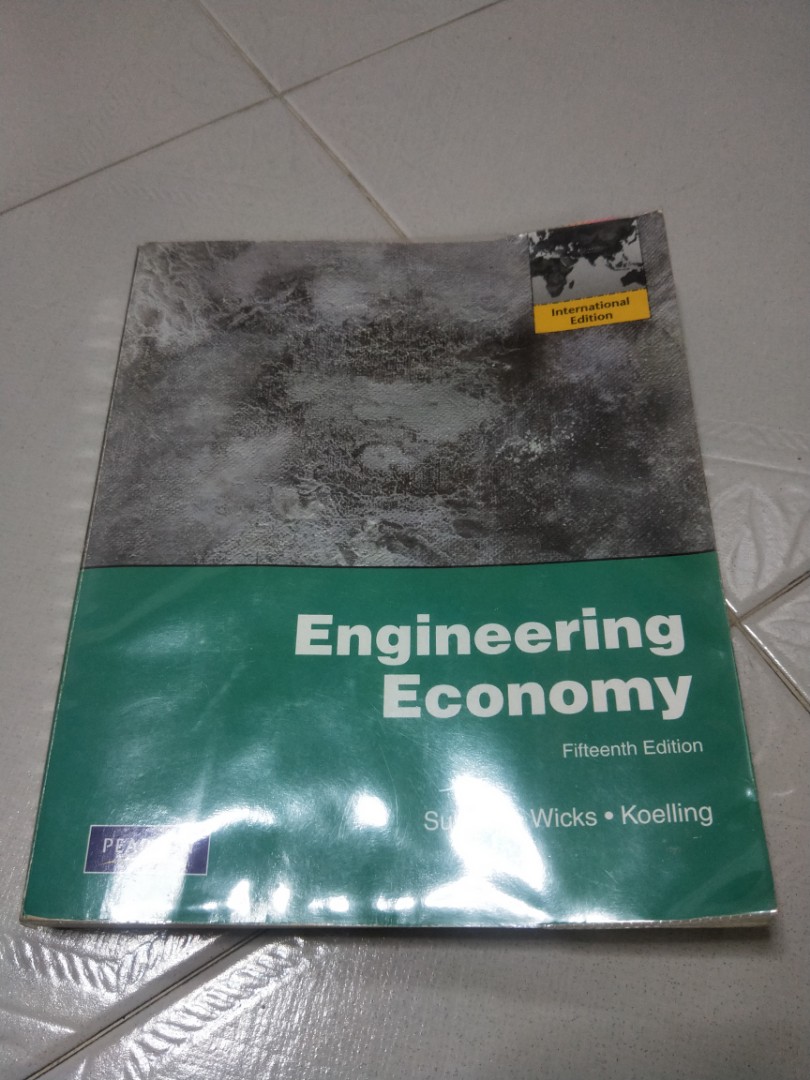 Engineering Economy, Books & Stationery, Textbooks, Professional ...