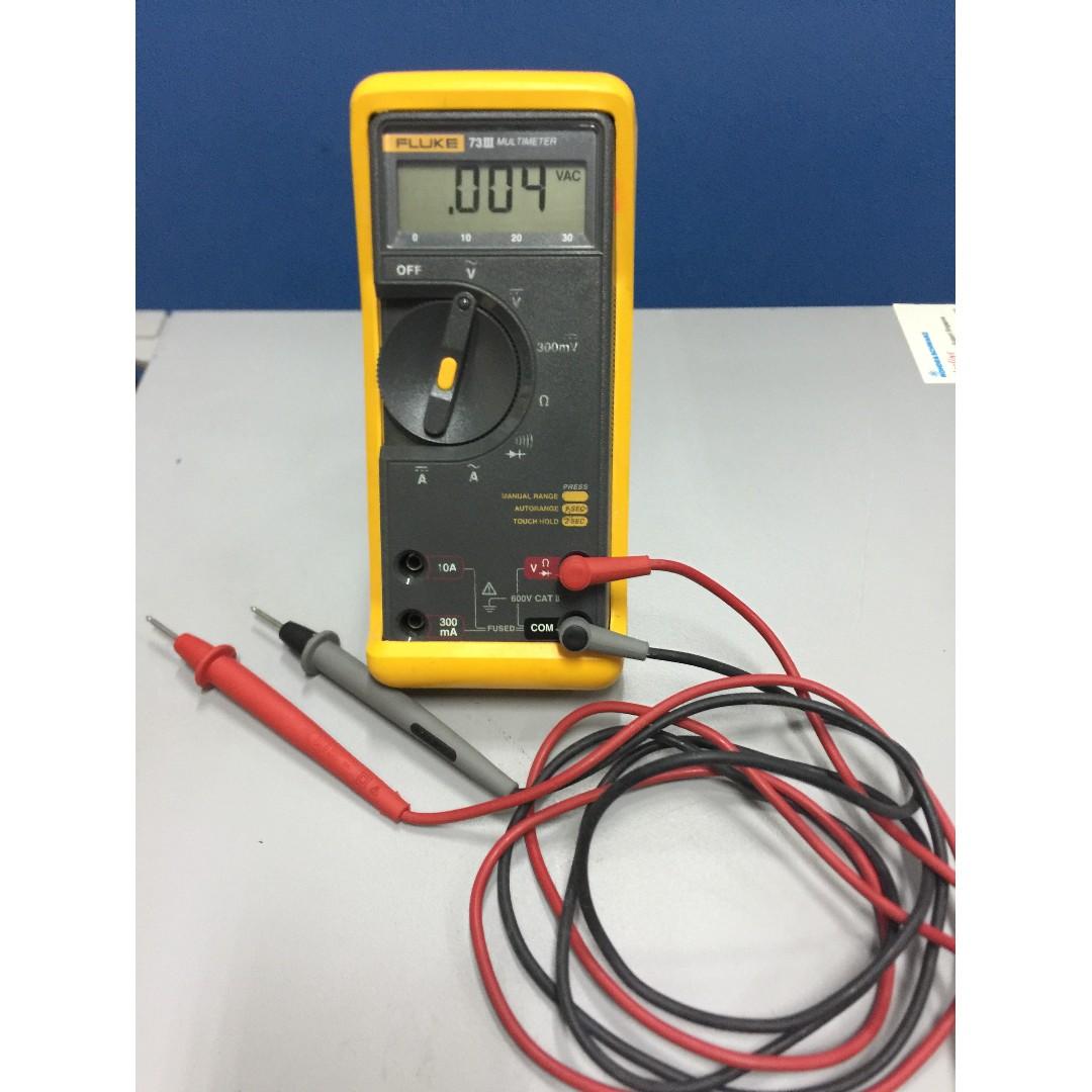 Fluke 73 III or Fluke 19 or Fluke 77 or Tektronix DMM157 Handheld ...