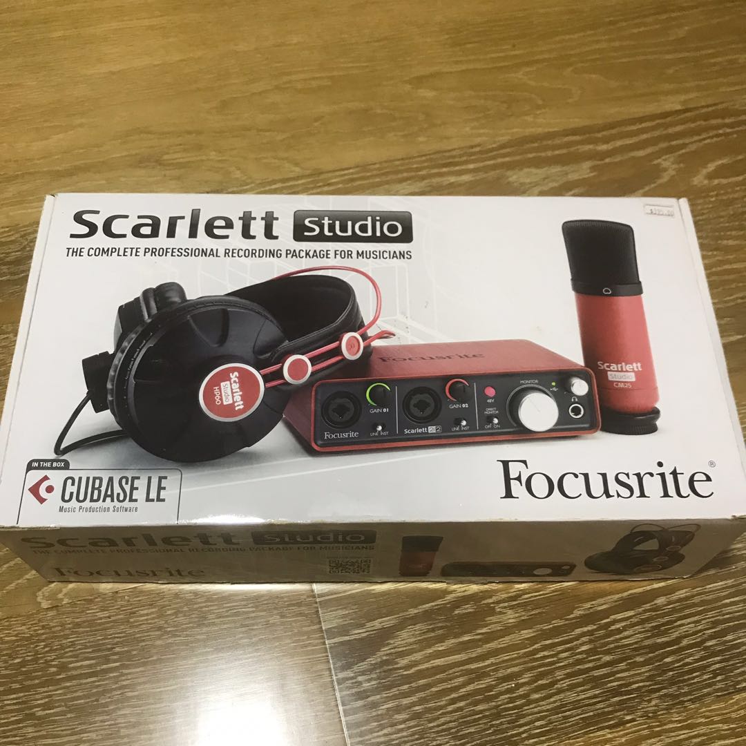 Focusrite Scarlett Studio (Gen 1), Audio, Other Audio Equipment on ...