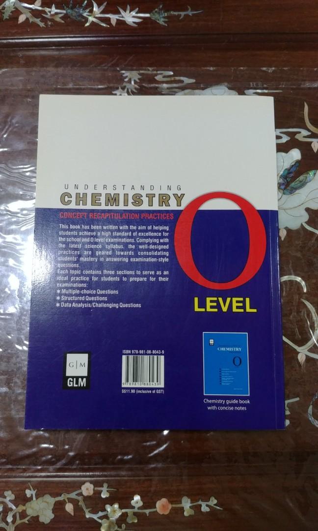 GLM understanding chemistry O level assessment book, Hobbies & Toys ...