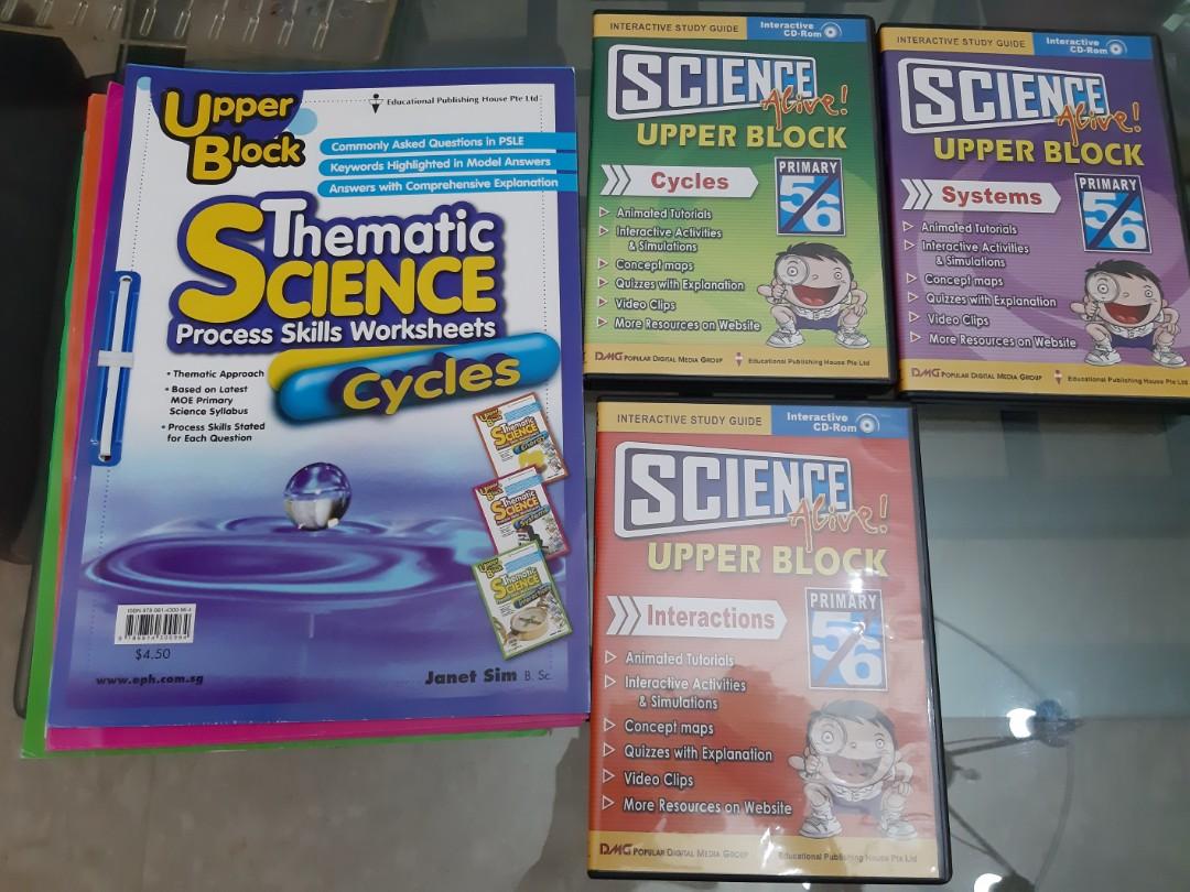 Janet sim science worksheet P5/6 &CD rom, Hobbies & Toys, Books ...