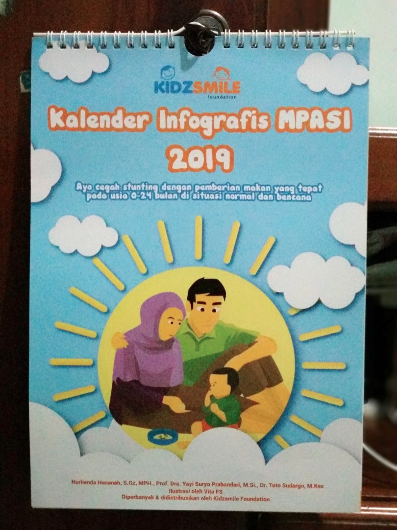 Kalender Infografis MPASI 2019, Properti, Dijual di Carousell
