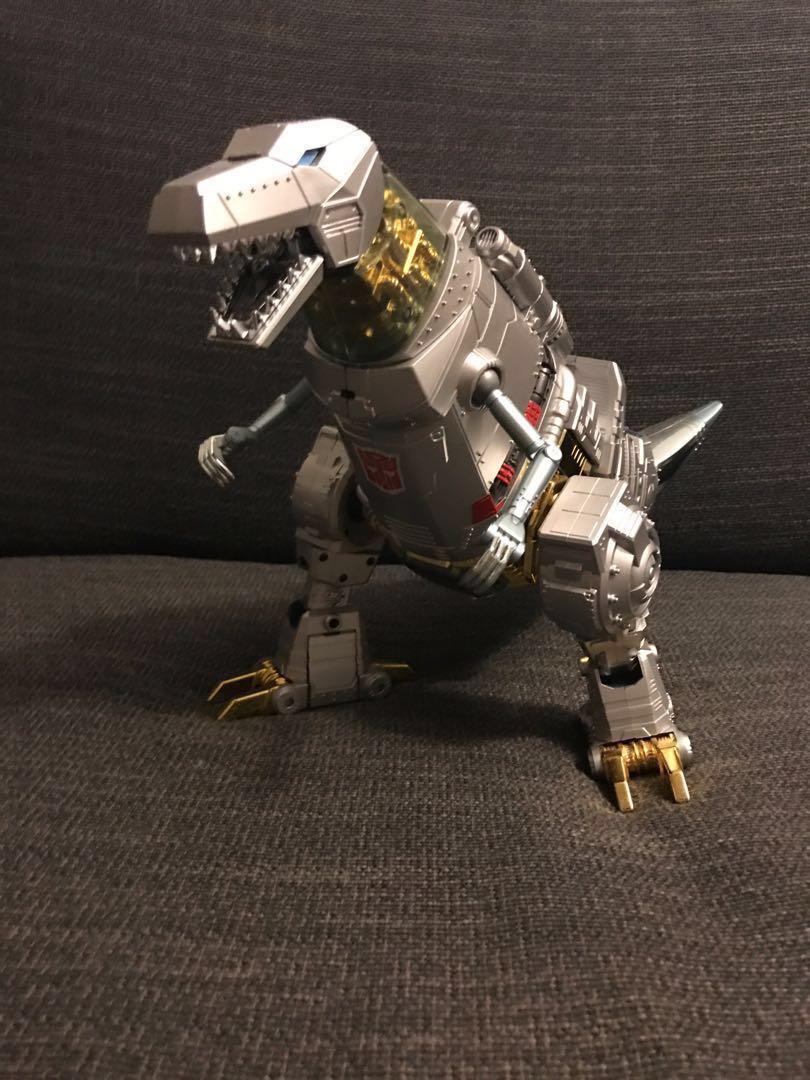 Masterpiece Grimlock OS KO aka Reximus Prime, Hobbies & Toys, Toys & Games on Carousell