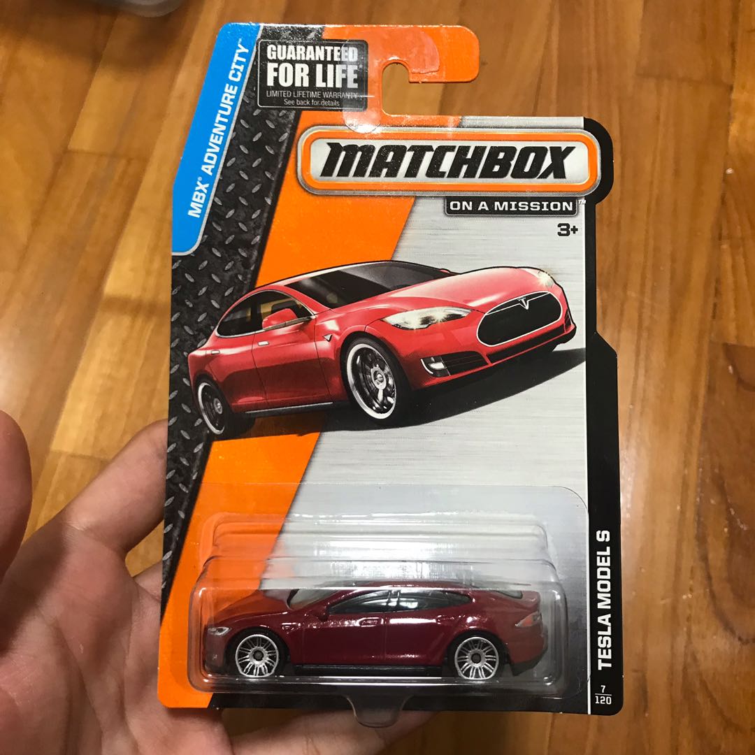 Matchbox Tesla Model S, Hobbies & Toys, Toys & Games on Carousell