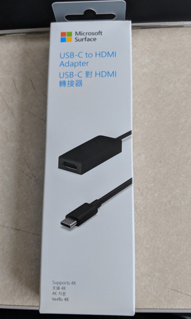 Microsoft usb c to HDMI adapter, Computers & Tech, Laptops & Notebooks ...