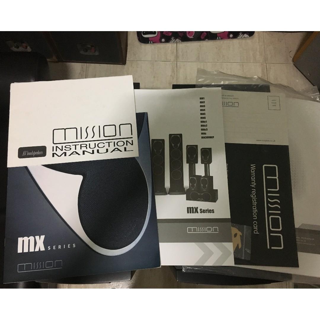 Mission MX-C1 Center Channel Speaker (8ohms, 100Watts) with purchasing ...