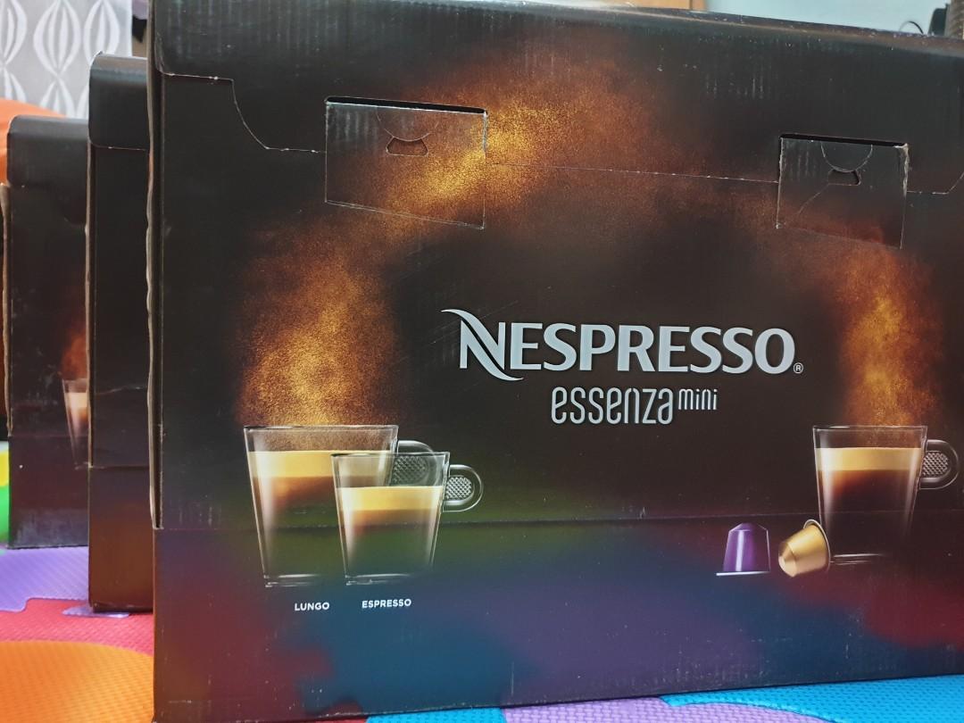 Nespresso Essenza Mini - Ruby Red, TV & Home Appliances, Kitchen ...
