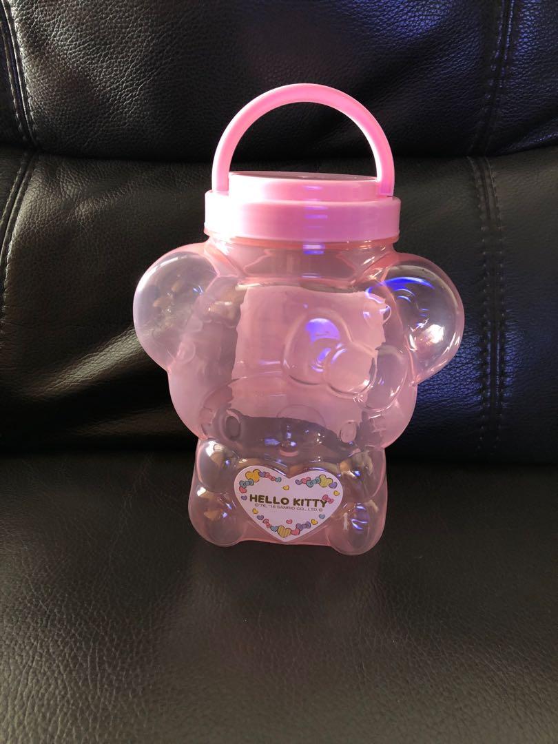 New Hello Kitty plastic container, Furniture & Home Living, Kitchenware ...