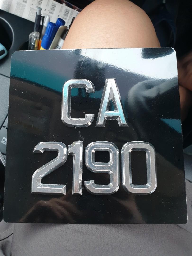 Number plate revet cantik, Auto Accessories on Carousell