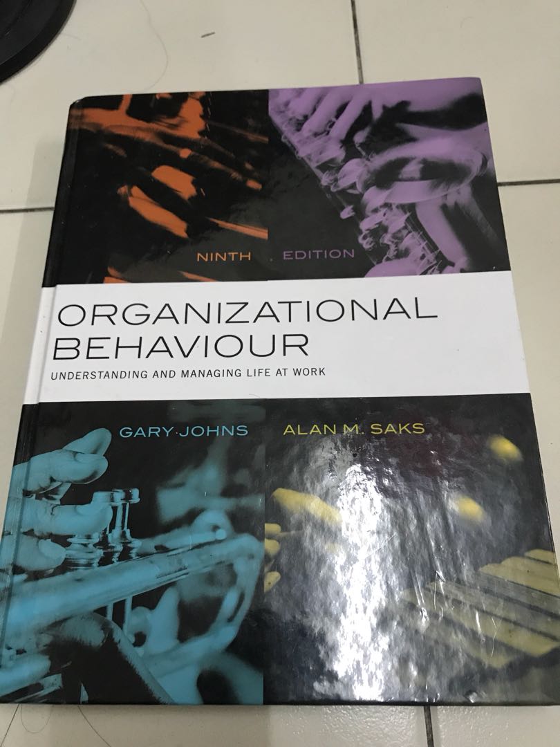 Organizational Behaviour (Understanding and Managing Life At Work) 9th ...