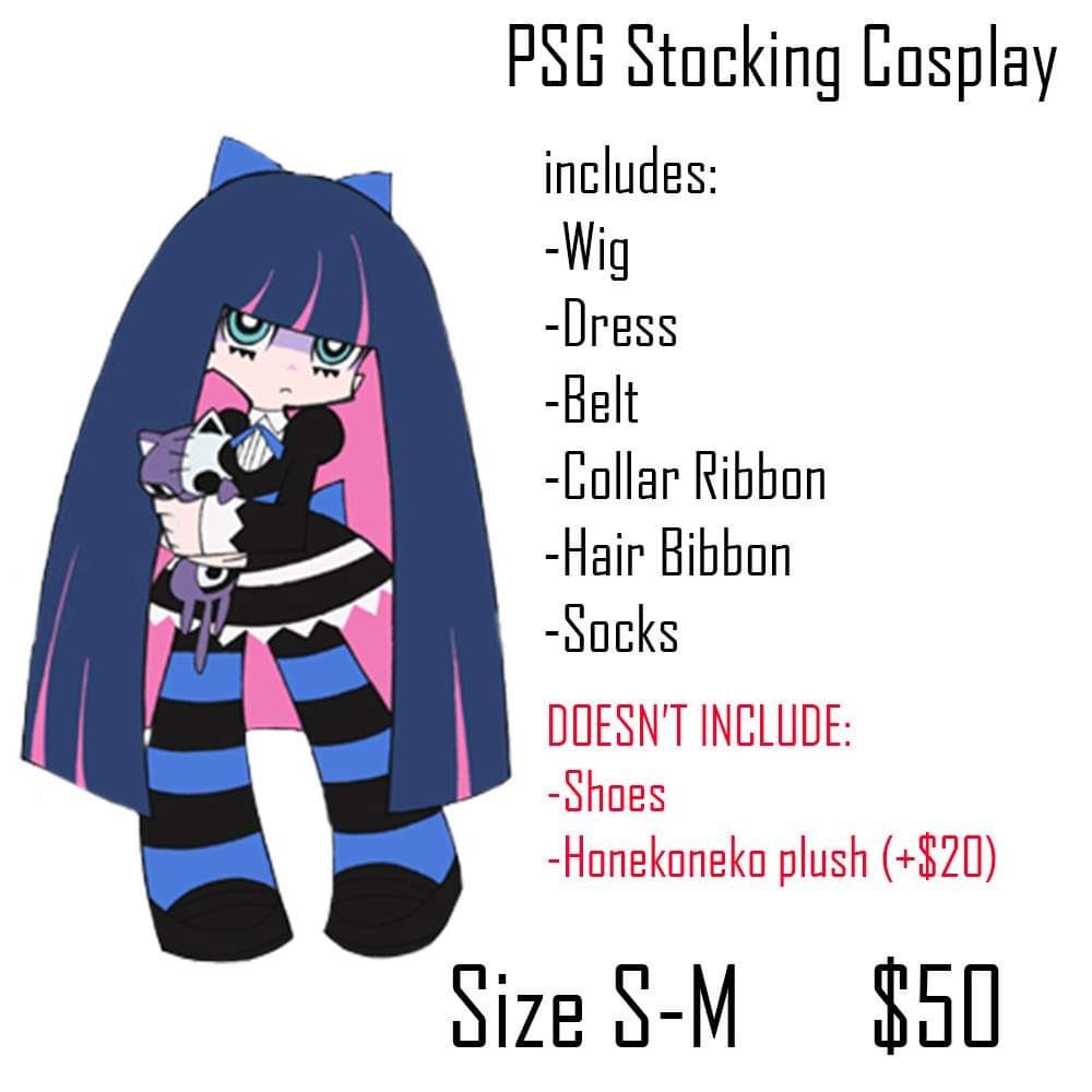 PSG Stocking Cosplay, Hobbies & Toys, Memorabilia & Collectibles, Fan ...