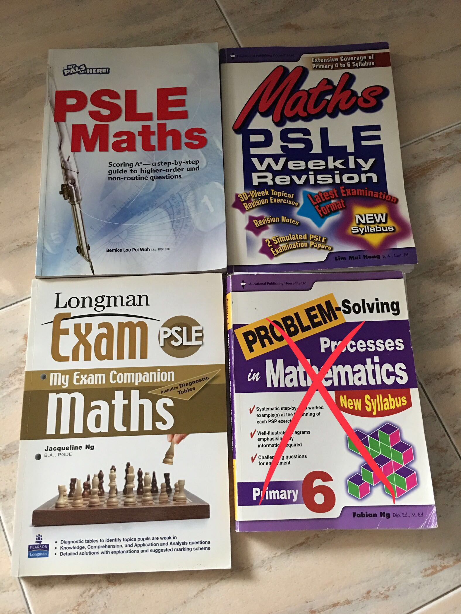 PSLE & P6 Math Assessment Books, Hobbies & Toys, Books & Magazines ...