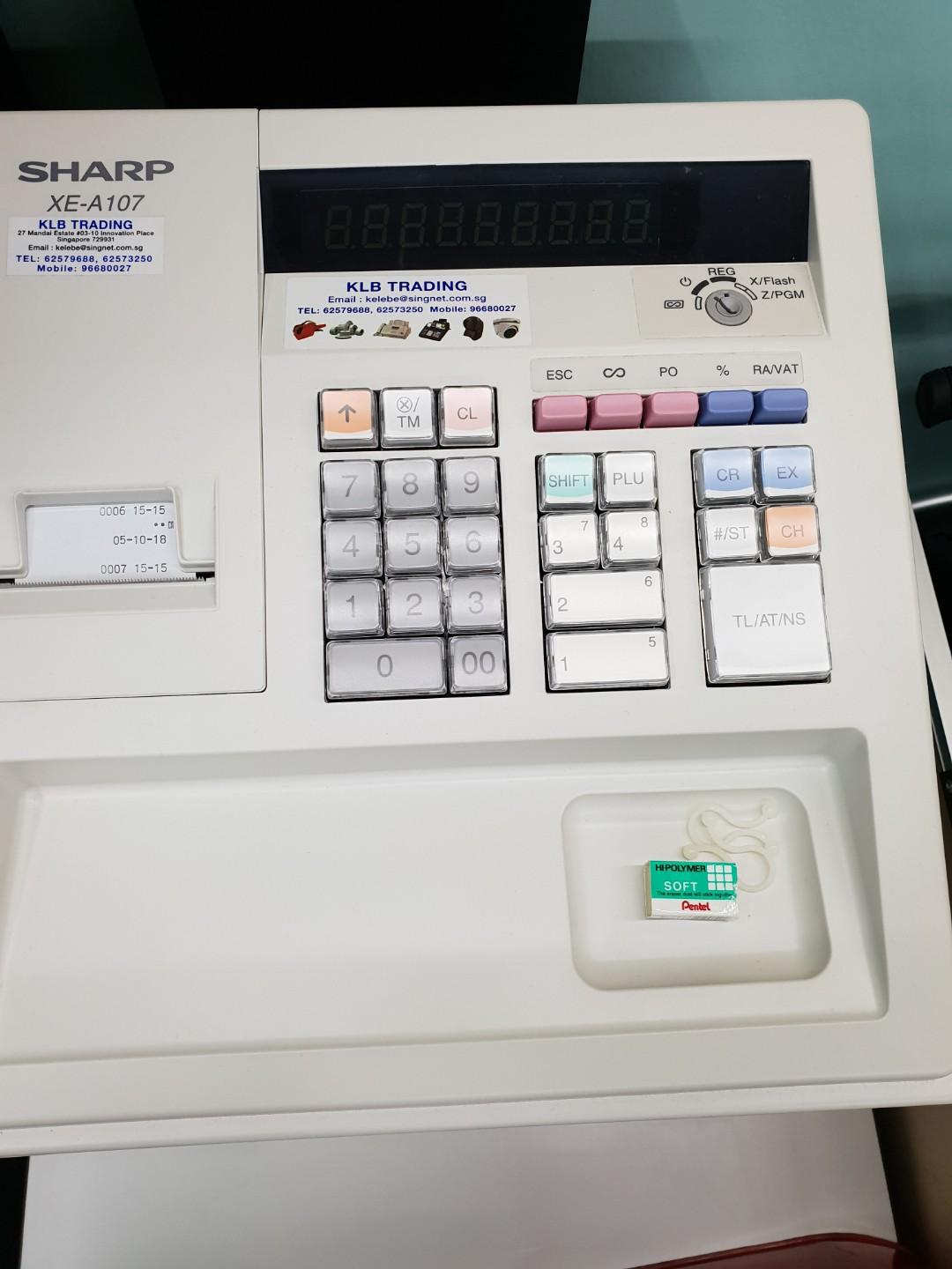 Sharp cash register, Electronics, Others on Carousell