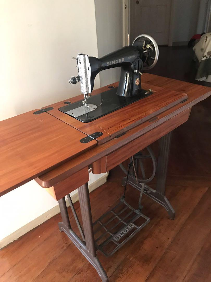 Singer Sewing Machine (Manual), Babies & Kids, Baby Nursery & Kids ...