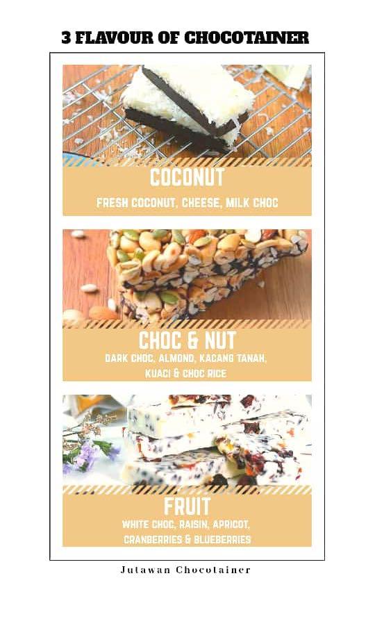 Snack sihat CHOCOTAINER, Food & Drinks, Packaged & Instant Food on ...