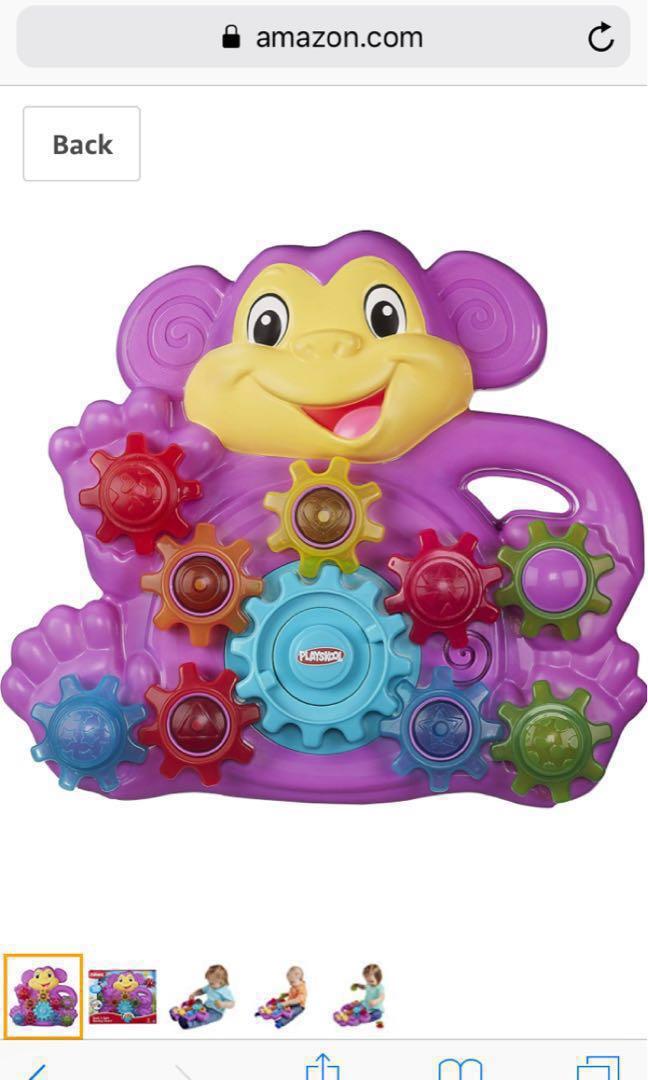 Stack and Spin Monkey Gears, Hobbies & Toys, Toys & Games on Carousell