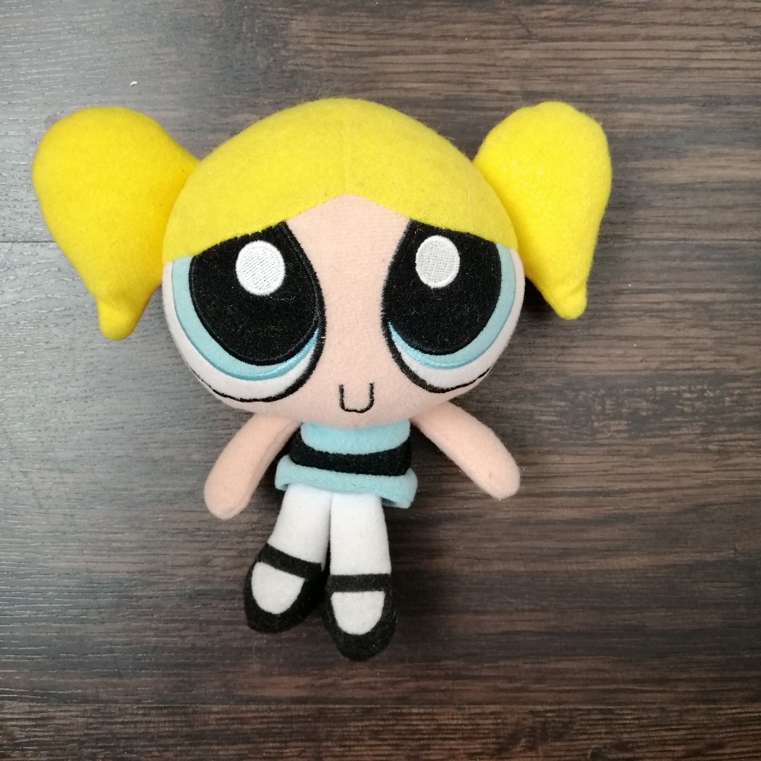 STUFFED TOY POWERPUFF GIRLS BUBBLES, Hobbies & Toys, Toys & Games on ...