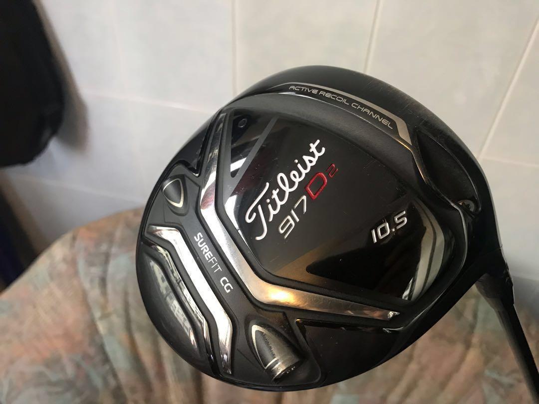 Titleist 917 D2 Driver 10.5 with Diamana 50 S shaft, Sports Equipment ...