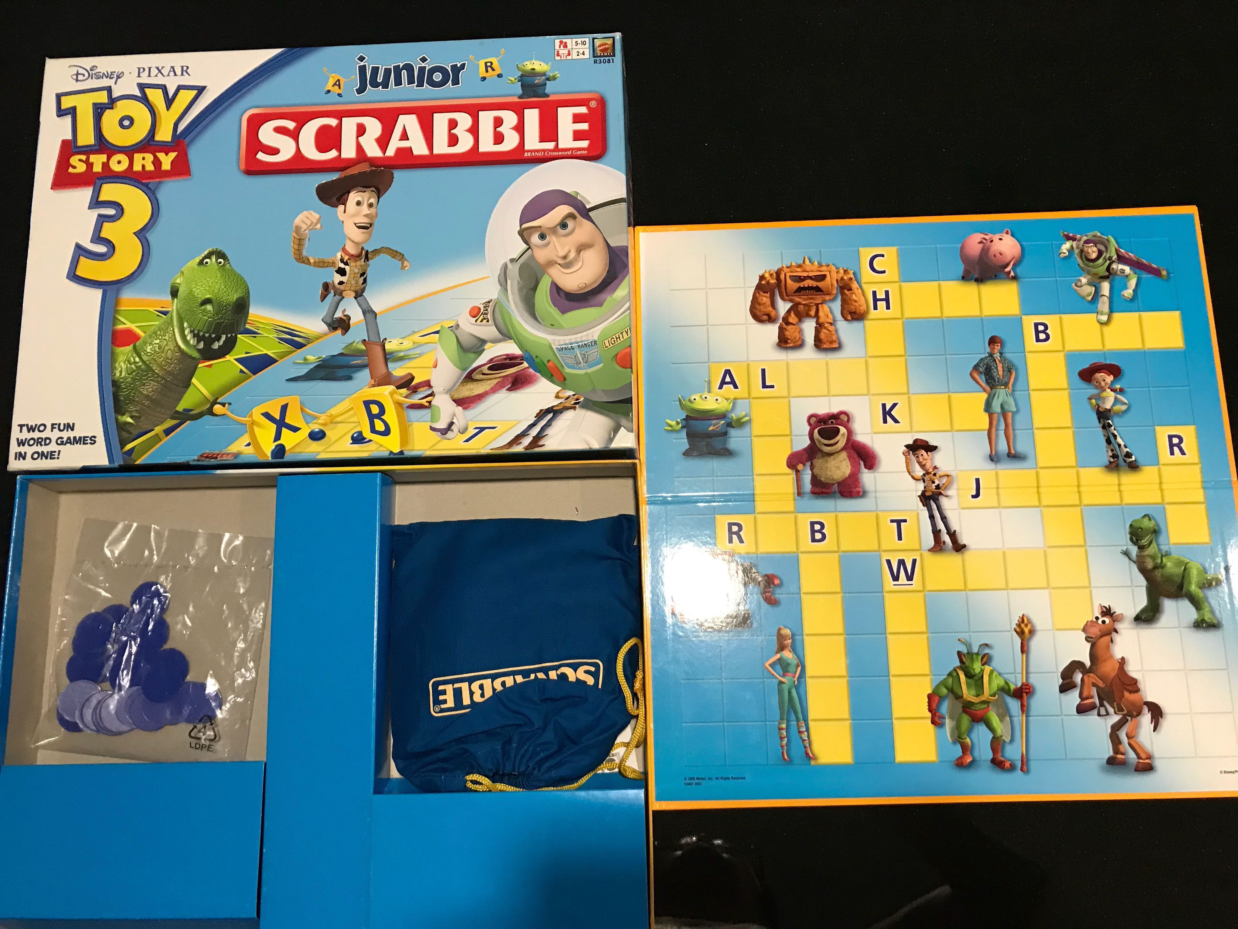 Toy Story 3 - Junior Scrabble, Toys & Games, Board Games & Cards on ...
