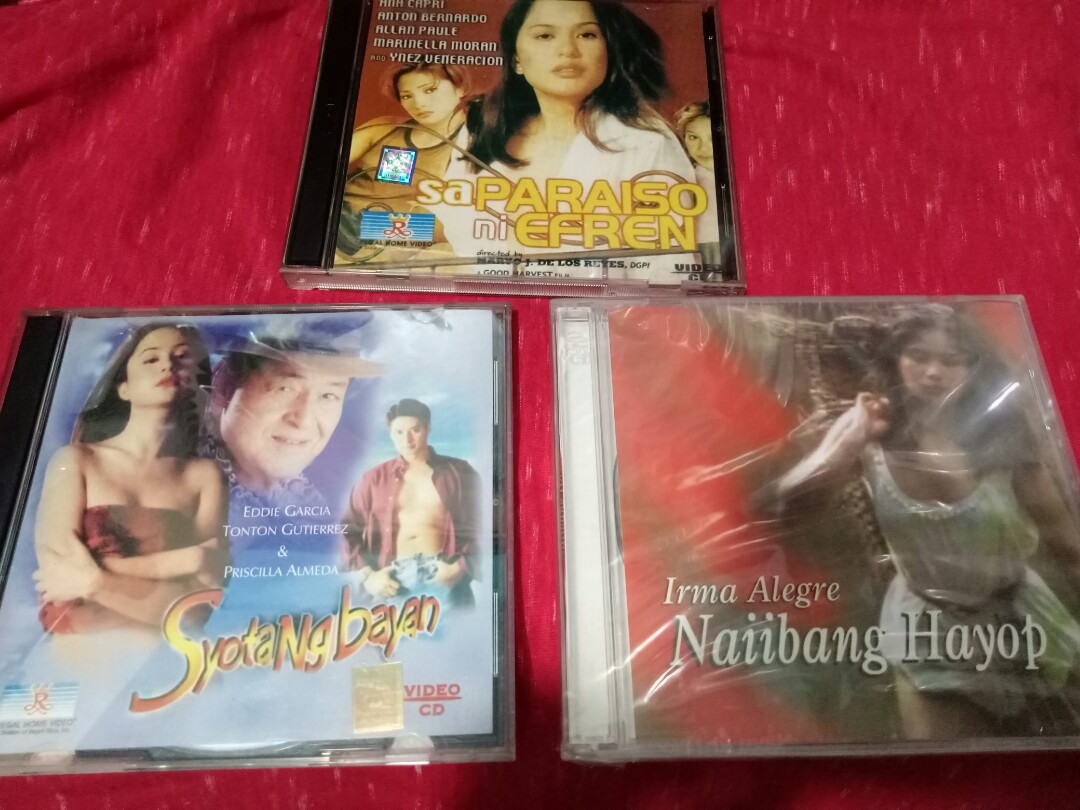 Vcd tagalog set of 3 for only 100 on Carousell
