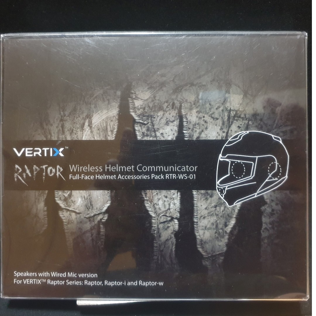 Vertix Comm Full Face Mic/ Speaker Accessory RTR-WS-01, Motorcycles ...