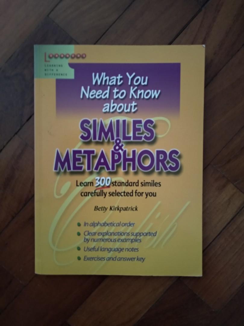 What You Need to Know about Similes and Metaphors English Vocabulary ...