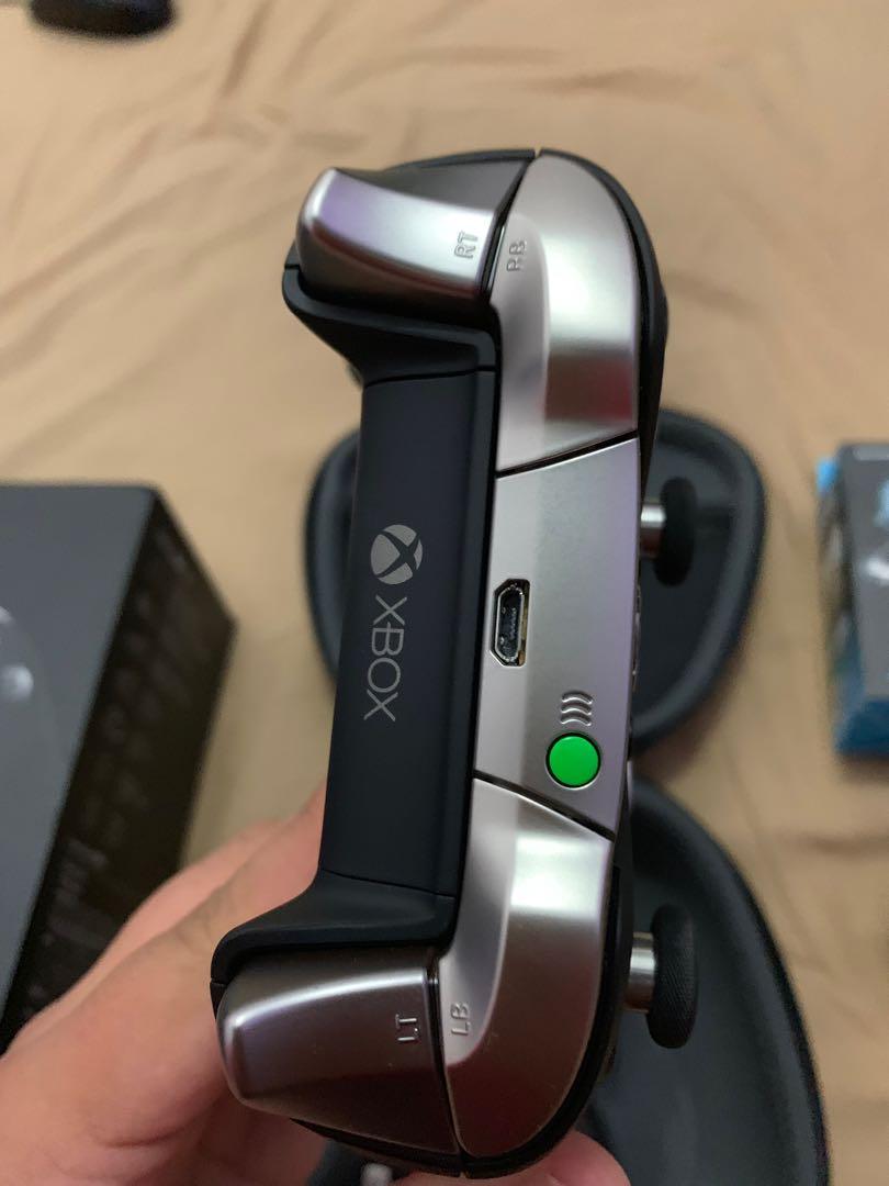 Xbox Elite Wireless Controller & Brook X One Adapter, Video Gaming ...