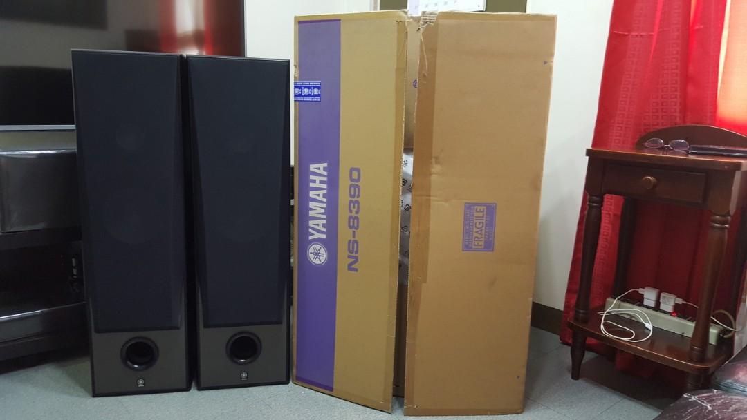 Yamaha Tower Speaker, Audio, Soundbars, Speakers & Amplifiers on Carousell