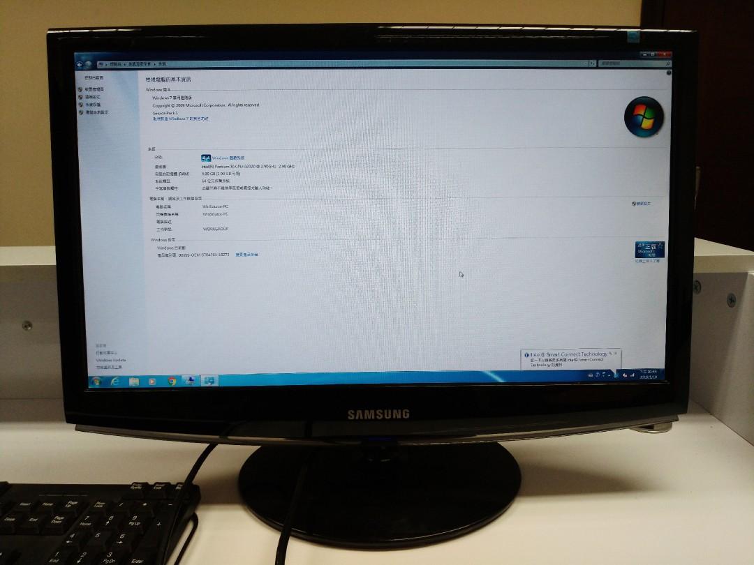 電腦一套 (Intel雙核心主機、Samsung 22"LCD Mon、Keyboard、Mouse), 電腦＆科技, 手提電腦 ...