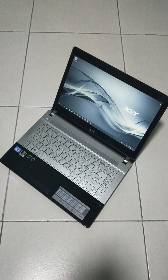 Acer Aspire V3 Core i7 3630QM Geforce GT 640M 8GB 500GB Windows 10 Pro, Computers & Tech, Parts ...