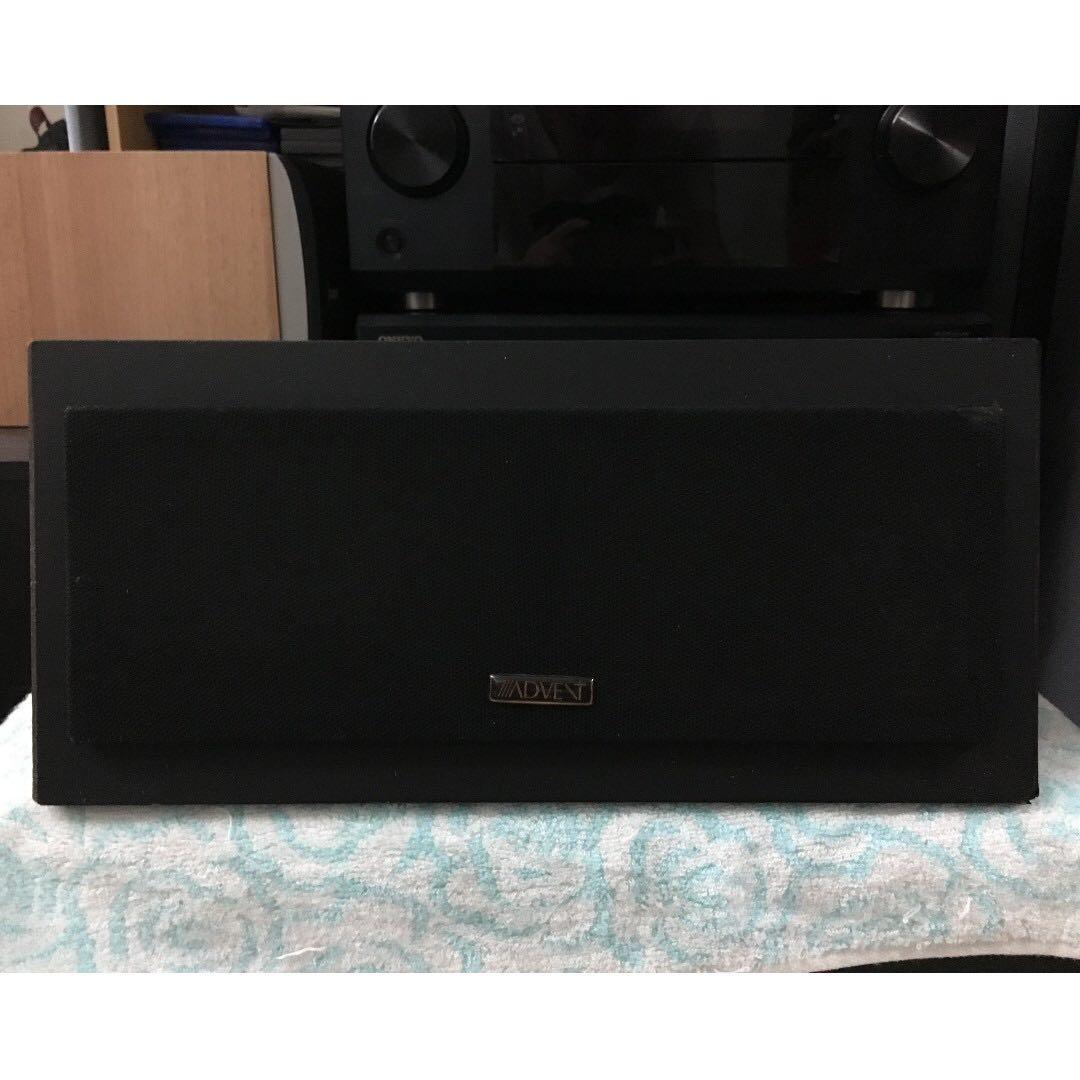 Advent Audio Focus Center Channel Speaker (8ohms, 100watts) Made in U.S ...