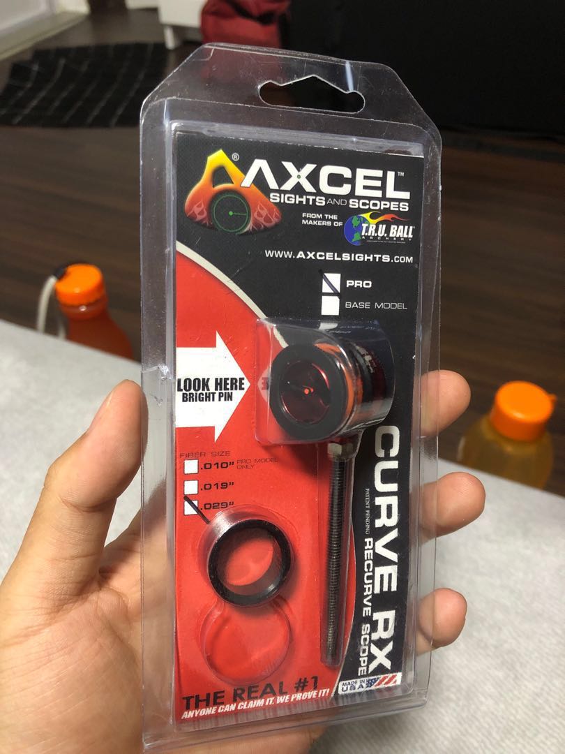 Axcel Curve Pro RX Recurve Scope/Sight Pin , Sports Equipment, Sports ...