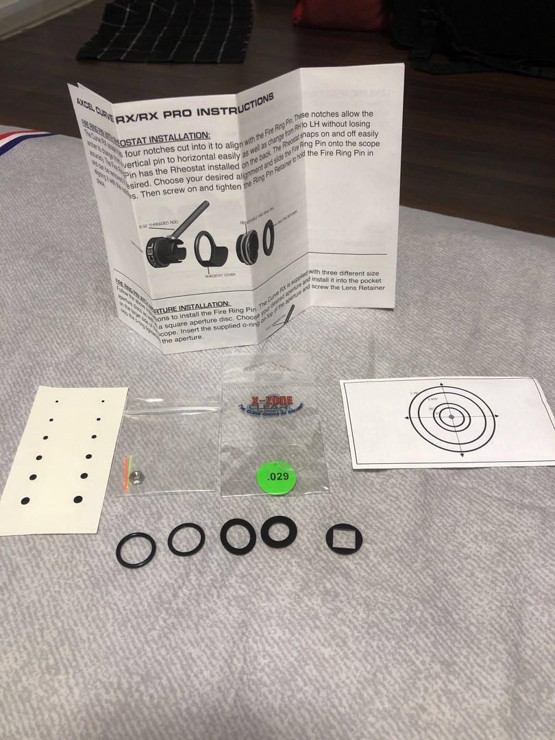 Axcel Curve Pro RX Recurve Scope/Sight Pin , Sports Equipment, Sports ...