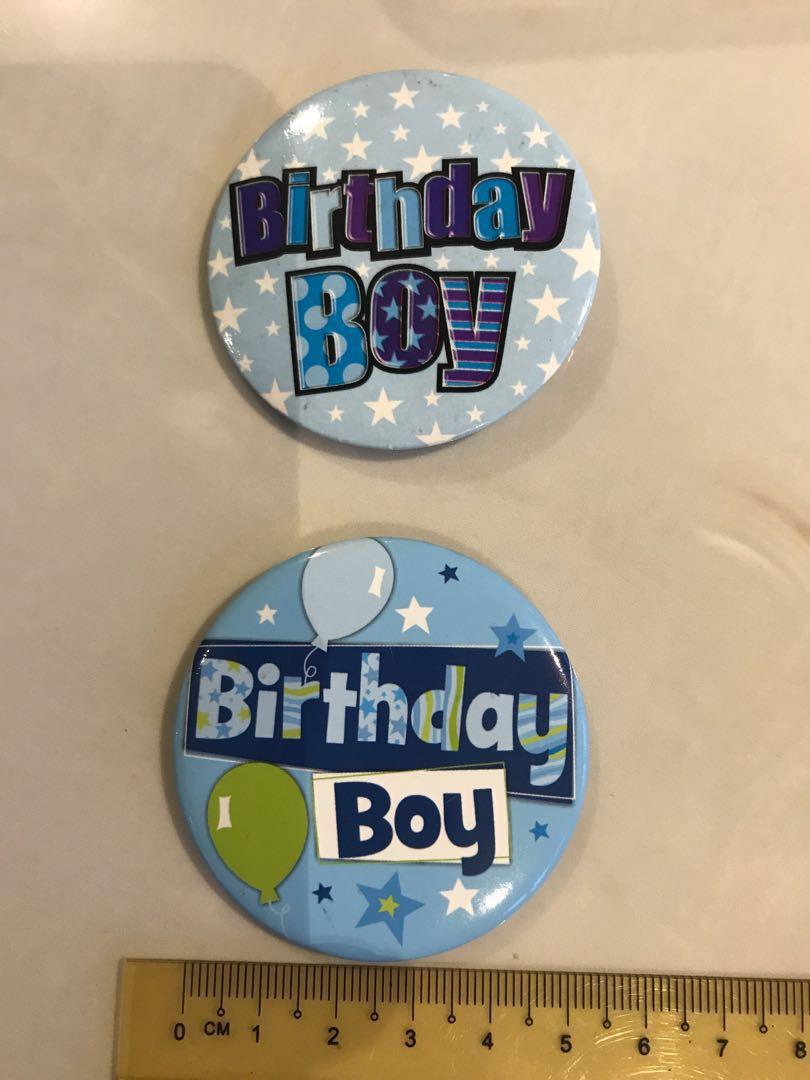 Birthday boy badge / sash, Hobbies & Toys, Stationery & Craft ...