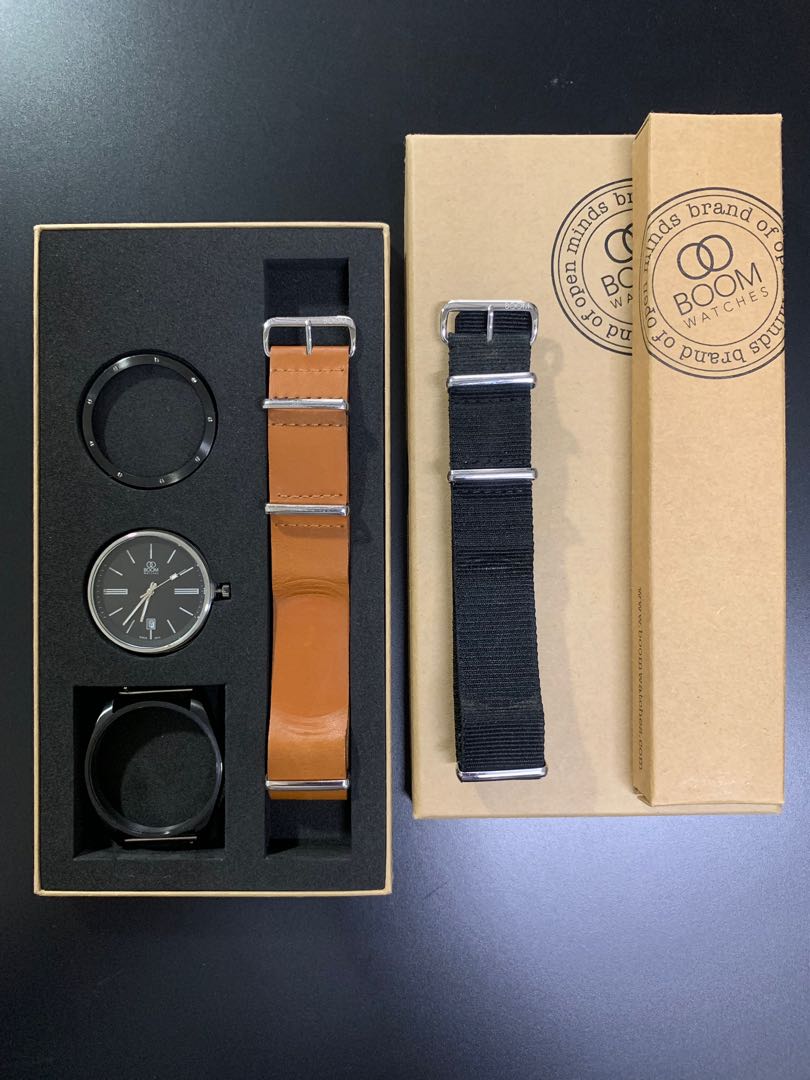 BOOM Watches 瑞典設計錶款 自由混搭, 名牌精品, 精品手錶在旋轉拍賣