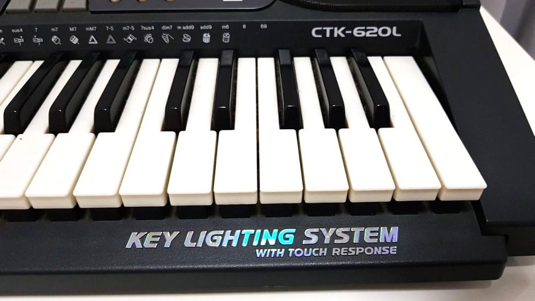CASIO CTK-620L - KEYBOARD PIANO ORGAN -61 KEY, Hobbies & Toys, Music ...