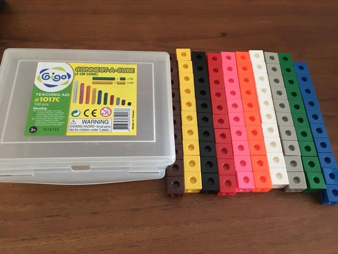 Connecting Tubes Teaching Aid, Toys & Games, Bricks & Figurines on ...