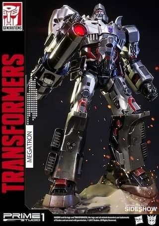 Prime1 Studio Transformers G1 Megatron & G1 Optimus prime (Both EX Ver ...