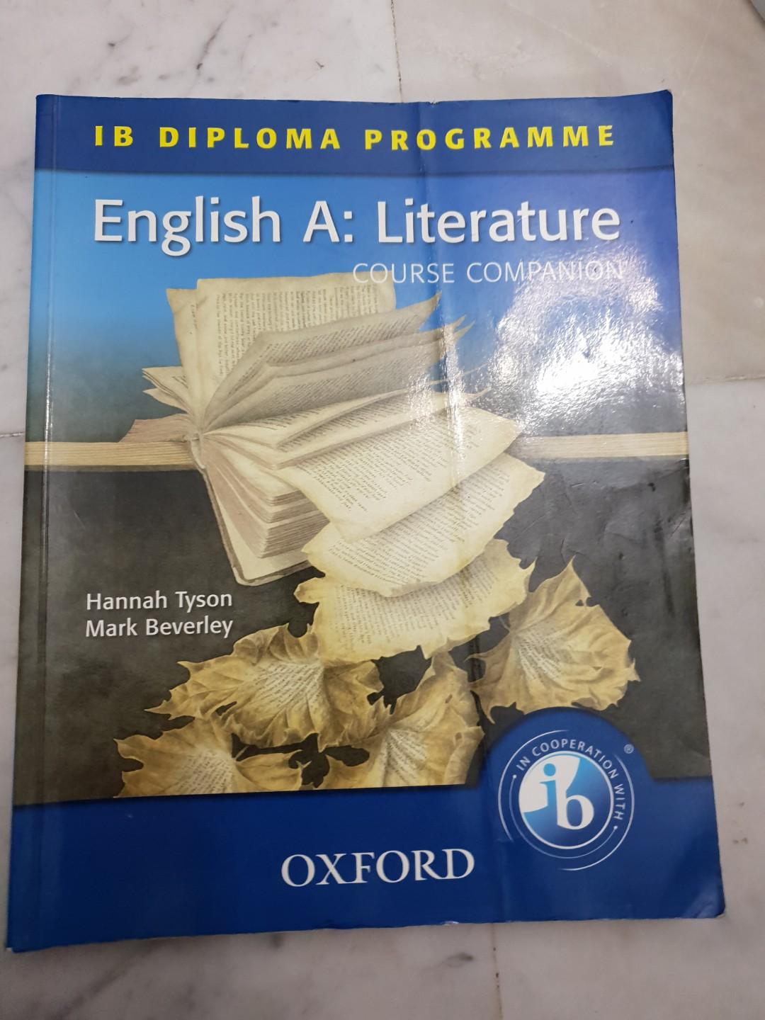 IB Diploma English A Literature Guide book, Hobbies & Toys, Books ...