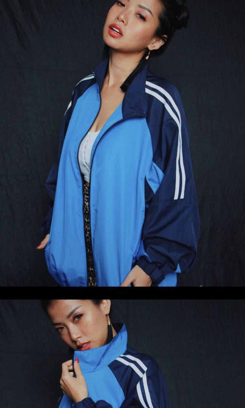 Lecaf Windbreaker Jacket, Women's Fashion, Coats, Jackets and Outerwear ...